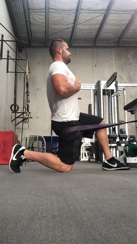 Banded Hip Mobility Osteopath Melbourne City Docklands CBD Sports