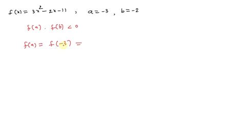 solved using the intermediate value theorem determine if possible
