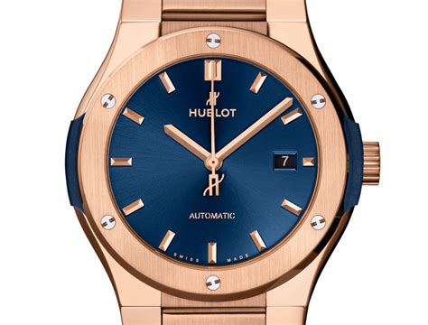 Classic Fusion Blue King Gold Bracelet 42 Mm Hublot Us