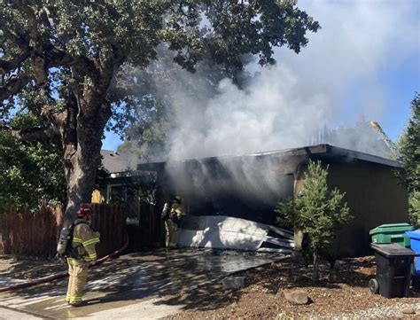 Firefighters Extinguish Residential Fire In Paso Robles
