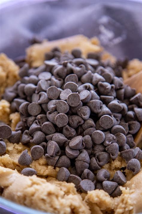 Vegan Chocolate Chip Cookies Dash Of Sanity