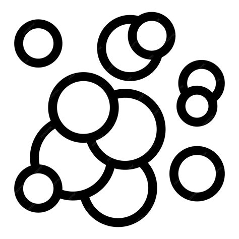 Premium Vector Abstract Background With Intertwined Circles Forming A Pattern