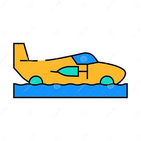 Amphibious Airplane Aircraft Outerwear Female Clothes Girls Set Vector