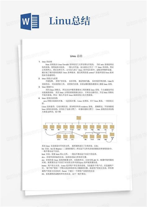 linux总结Word模板下载 编号qakgrwaa 熊猫办公