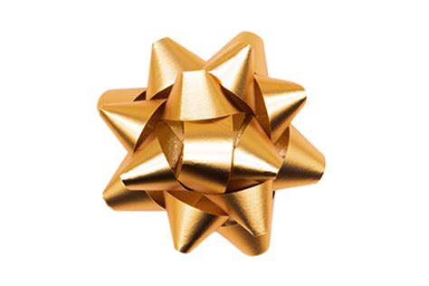 455 Gold Bow Decor Isolated Graphic By Kzara Visual · Creative Fabrica