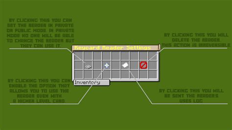 Overview Keycard And Keypad Plugin Bukkit Plugins Projects Bukkit
