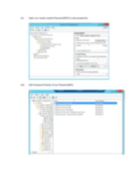 solution lab 4 using group policy objects and microsoft baseline