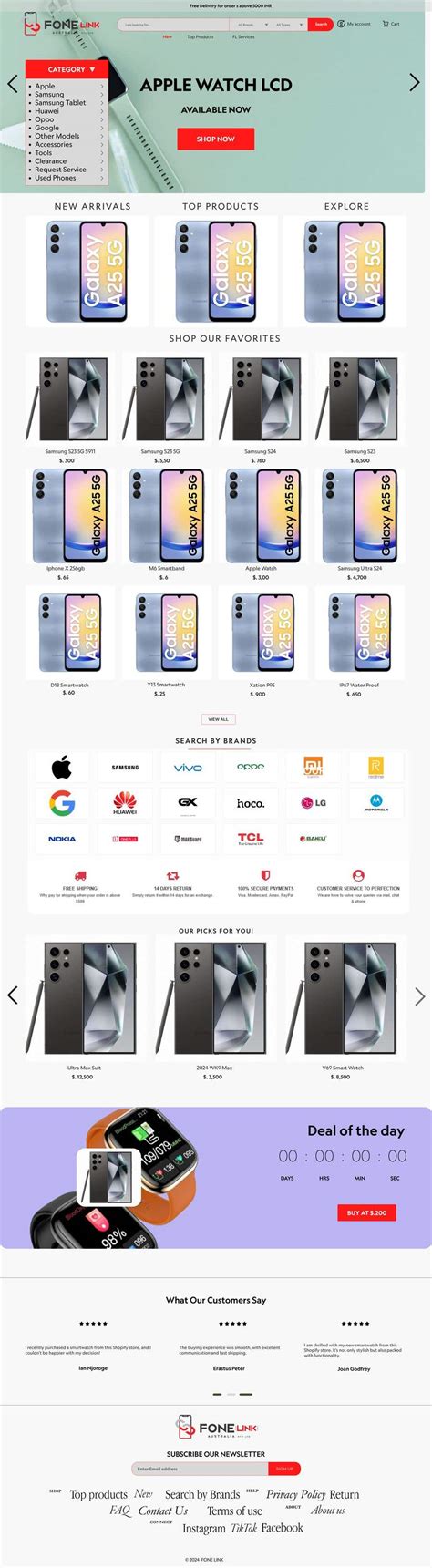 Entry By GudluckGudluck For ECommerce Website Frontend Redesign EDT