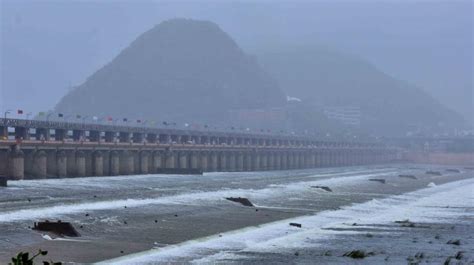 Floodwaters Released Into Sea From Prakasam Barrage Floodwaters