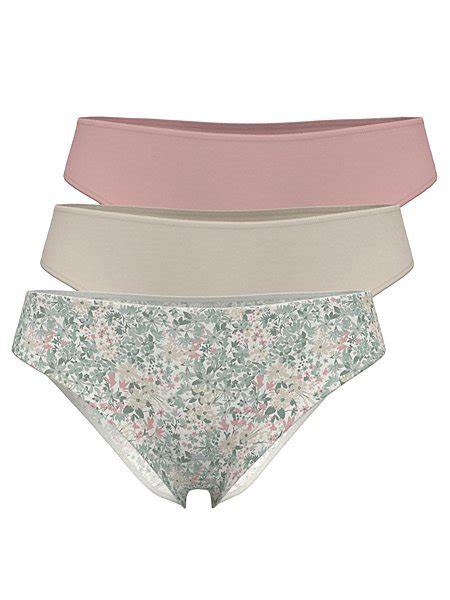 Bright Floral High Leg Briefs 5 Pack Lingerie George At Asda