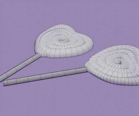 Artstation Candy 3d Model Resources