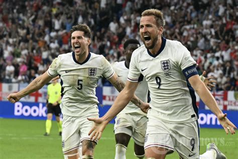 Euro 2024 Kalahkan Slovakia Inggris Lolos Perempatfinal Foto 1
