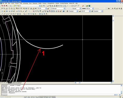 Combining The Arc With The Arc For Smooth AUTOCAD DESIGN SIMPLE TUTORIAL