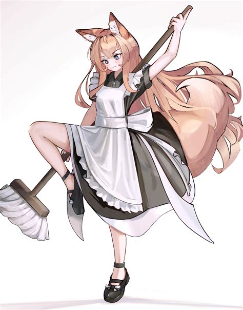 Animal Ears Animal Ears Anime Kemonomimi Девушки с ушками Anime