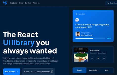 Bibliotecas De Componentes Para React Para Seu Projeto
