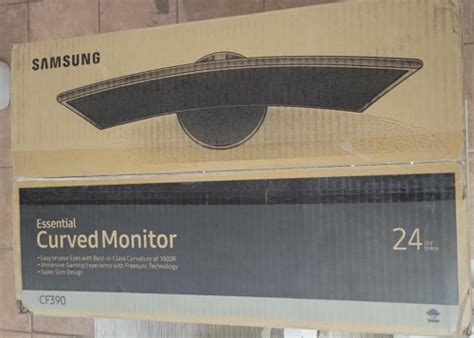 C24F390FHN Samsung CF390 Series 24 inch Curved LED Monitor ...