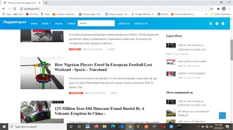See My Awesome Python And Django Website Pls Review It Programming