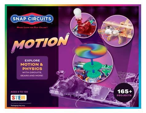 Snap Circuits Motion Electronics Exploration Kit Over 165 Exciting Stem Desertcart China