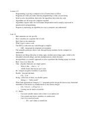 Understanding Programming Fundamentals In EECS 183 Course Hero