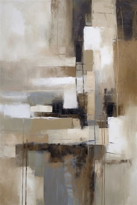 Serene Abstract Art Soft Tones And Textures • Promptden