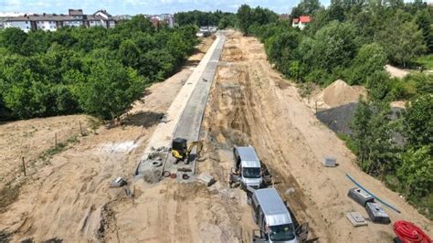 Budowa tzw Nowej Warszawskiej Intensywne prace pomiędzy ul