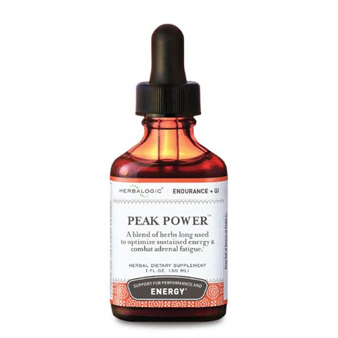 Natural Energy Supplements Herbalogic Peak Power™ Herb Drops