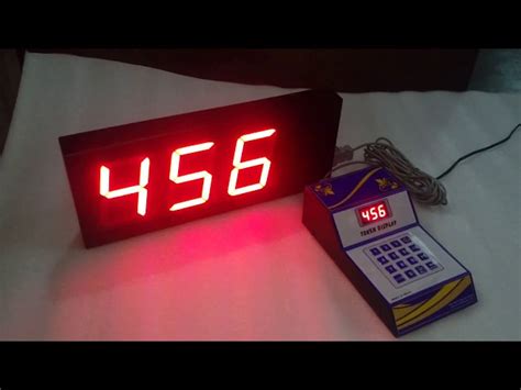 Token Display Systems 7 Segment Token Display Systems With English