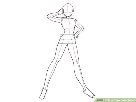 How To Draw Sailor Moon Steps With Pictures Wikihow