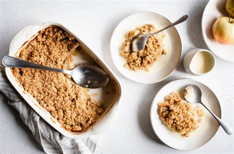 Crumble Aux Pommes Au Thermomix Yummix