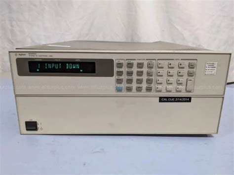 Agilent N3300a System Dc Electronic Load Allsurplus