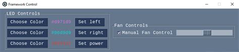 look at a framework embedded controller gui i am working on r framework
