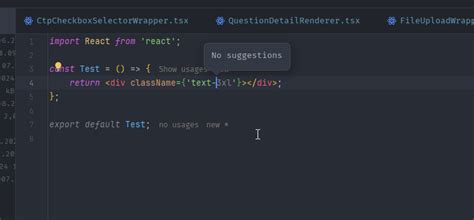 Reactjs Webstorm Tailwind Not Always Suggest Stack Overflow