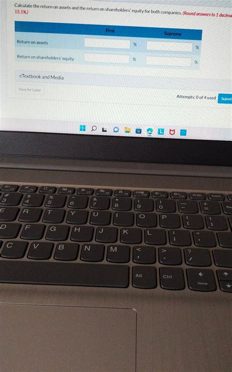 Solved Common Size Analysis And Differences In