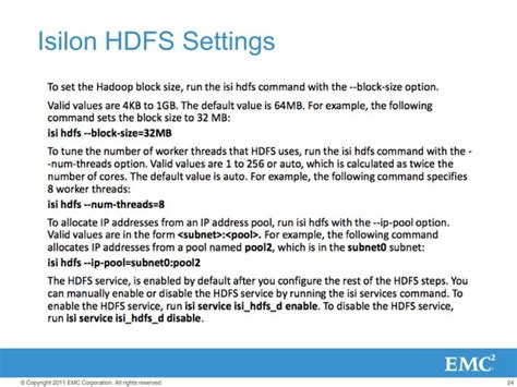 7 emc isilon hdfs enterprise storage for hadoop pptx