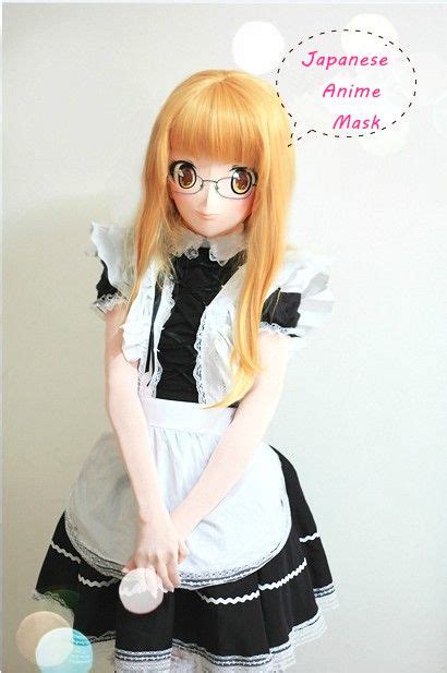 Full Head Anime Kig Mask Cosplay Kigurumi Crossdresser Doll Halloween