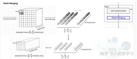 图解 代码 Swin Transformer 1 W MSA和Patch Merging 知乎