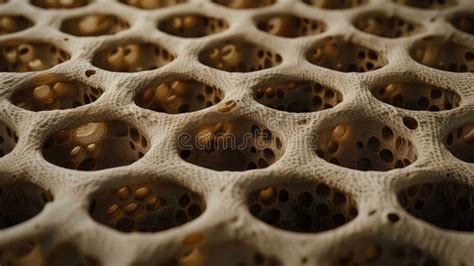 Close Up Of Bone Like Coral Structures Stock Illustration