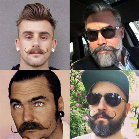 How To Grow A Handlebar Mustache Men S Hairstyles Haircuts