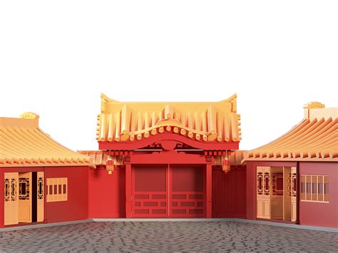 红色