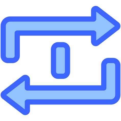 Repeat Generic Blue Icon