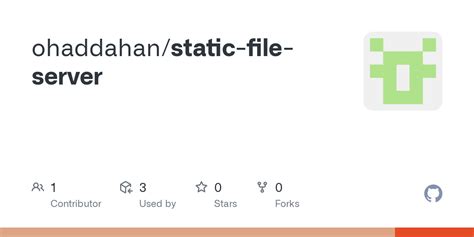 Github Ohaddahanstatic File Server