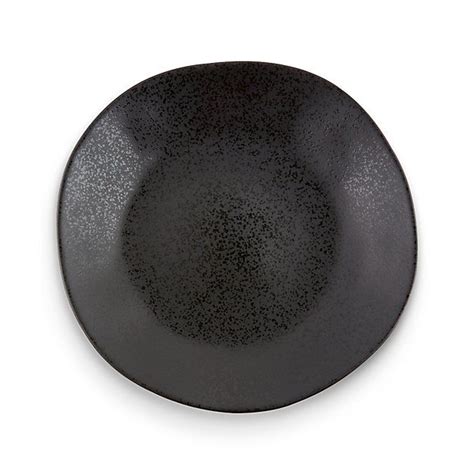 Marin Matte Black Salad Plate Reviews Crate Barrel Plates