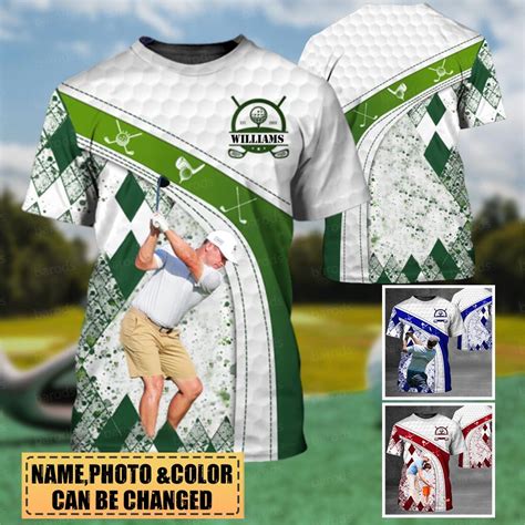 Personalized Golf Lover 3d All Over Printed T Shirt Barods