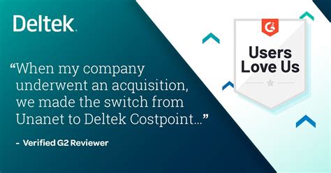 Deltek On Linkedin The G2 On Deltek Costpoint