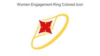 Women Engagement Ring Colored Icon In Powerpoint Pptx Png And Editable Eps Format PPT Example