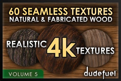 60 Natural Wood Textures 4k Hdrp Nature Seamless Materials Vol 5