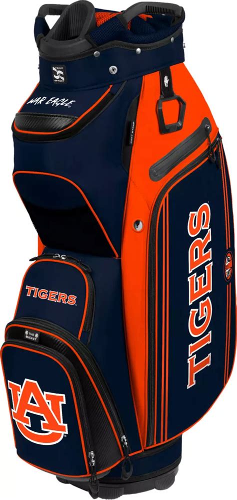 Team Effort Auburn Tigers Bucket Iii Cooler Cart Bag Golf Galaxy
