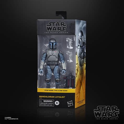 Star Wars The Black Series Mandalorian Loyalist Toy 6 Inch Scale Star
