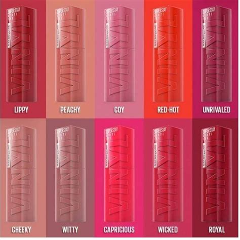 Jual Maybelline Superstay Vinyl Ink Lip Cream Glossy Finish