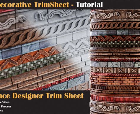 Aztec Trim Sheet Tutorial Vol Flippednormals